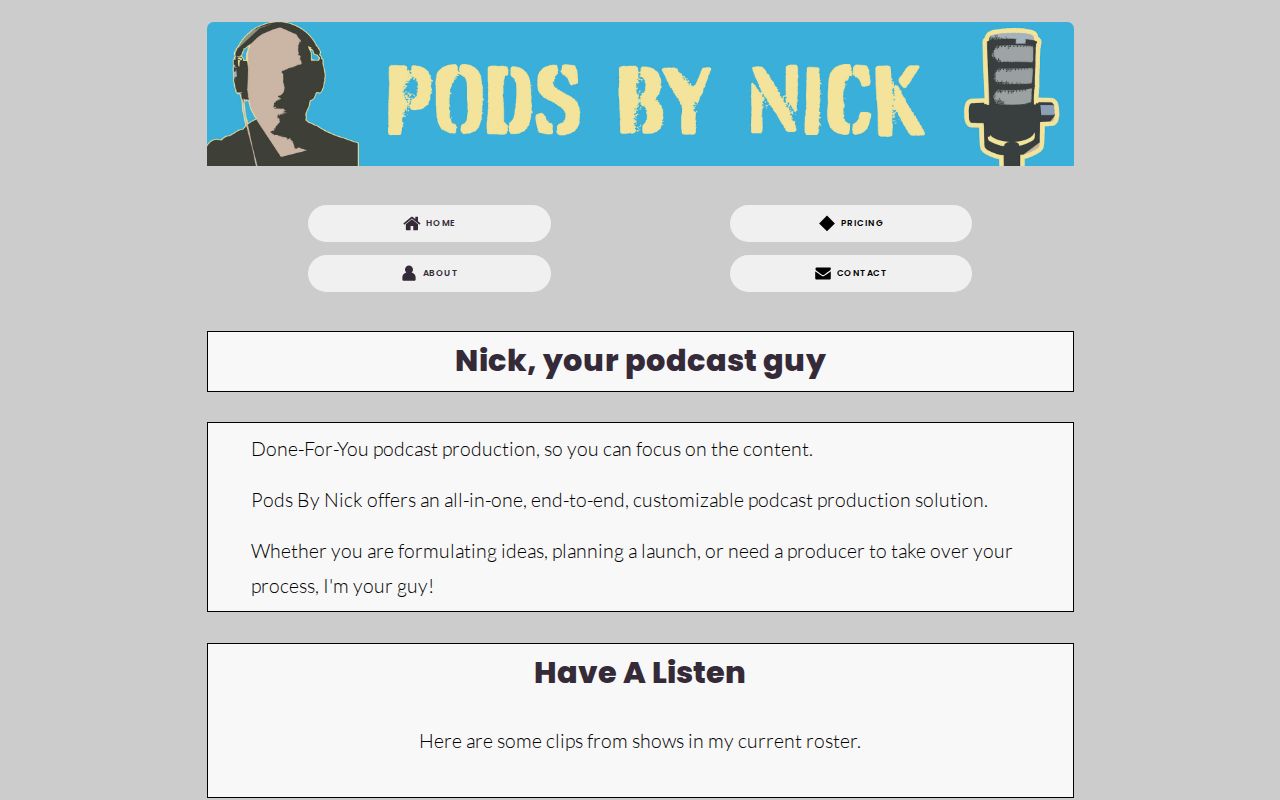 Pods By Nick